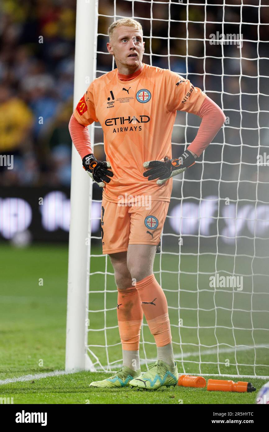 Sydney, Australia. 03rd June, 2023. Tom Glover of Melbourne City looks ...