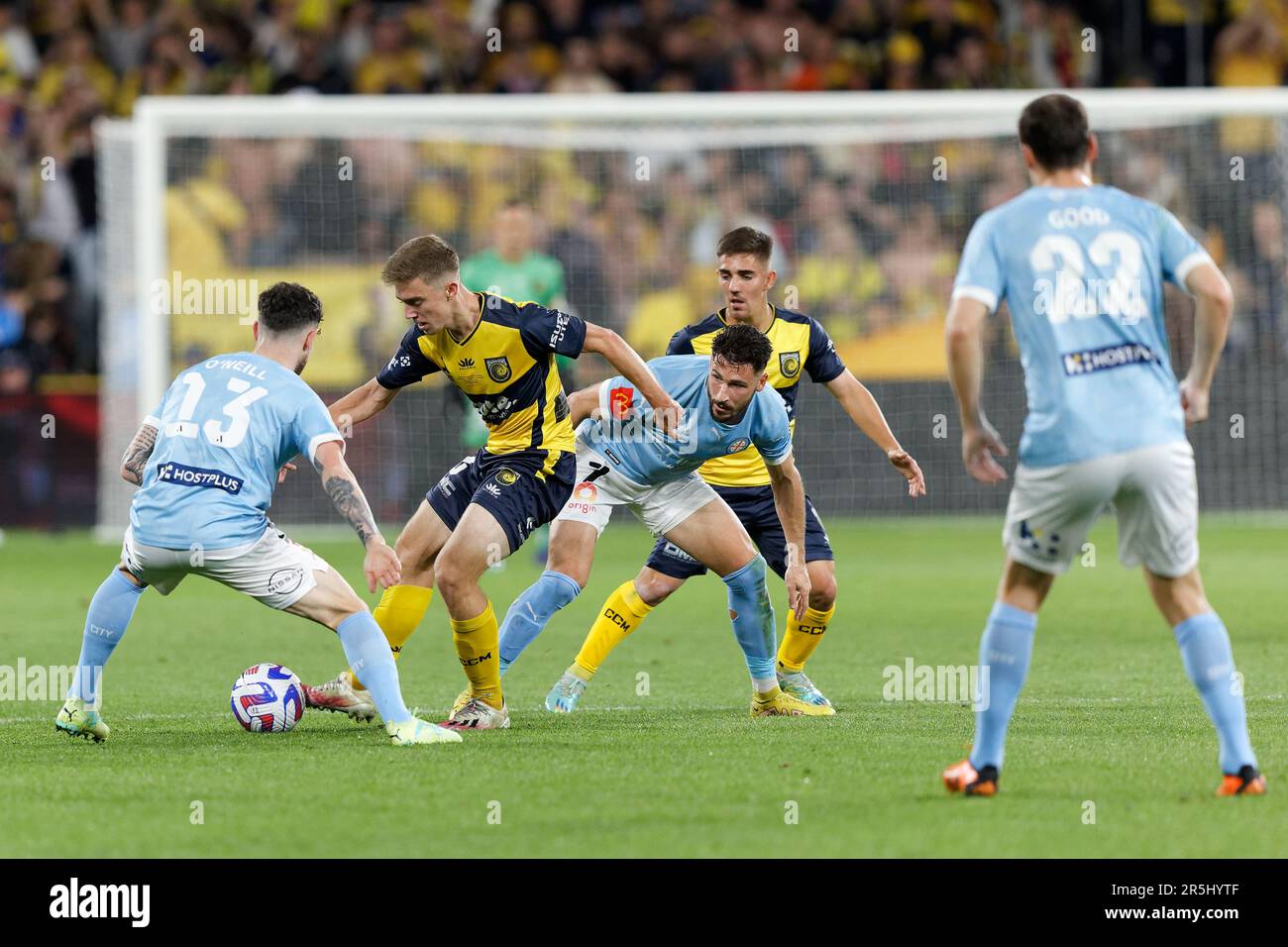 Sydney, Australia. 03rd June, 2023. Aiden O'Neill of Melbourne City ...