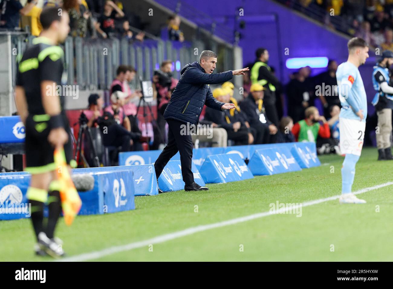 Sydney, Australia. 03rd June, 2023. Coach, Nick Montgomery of Central ...