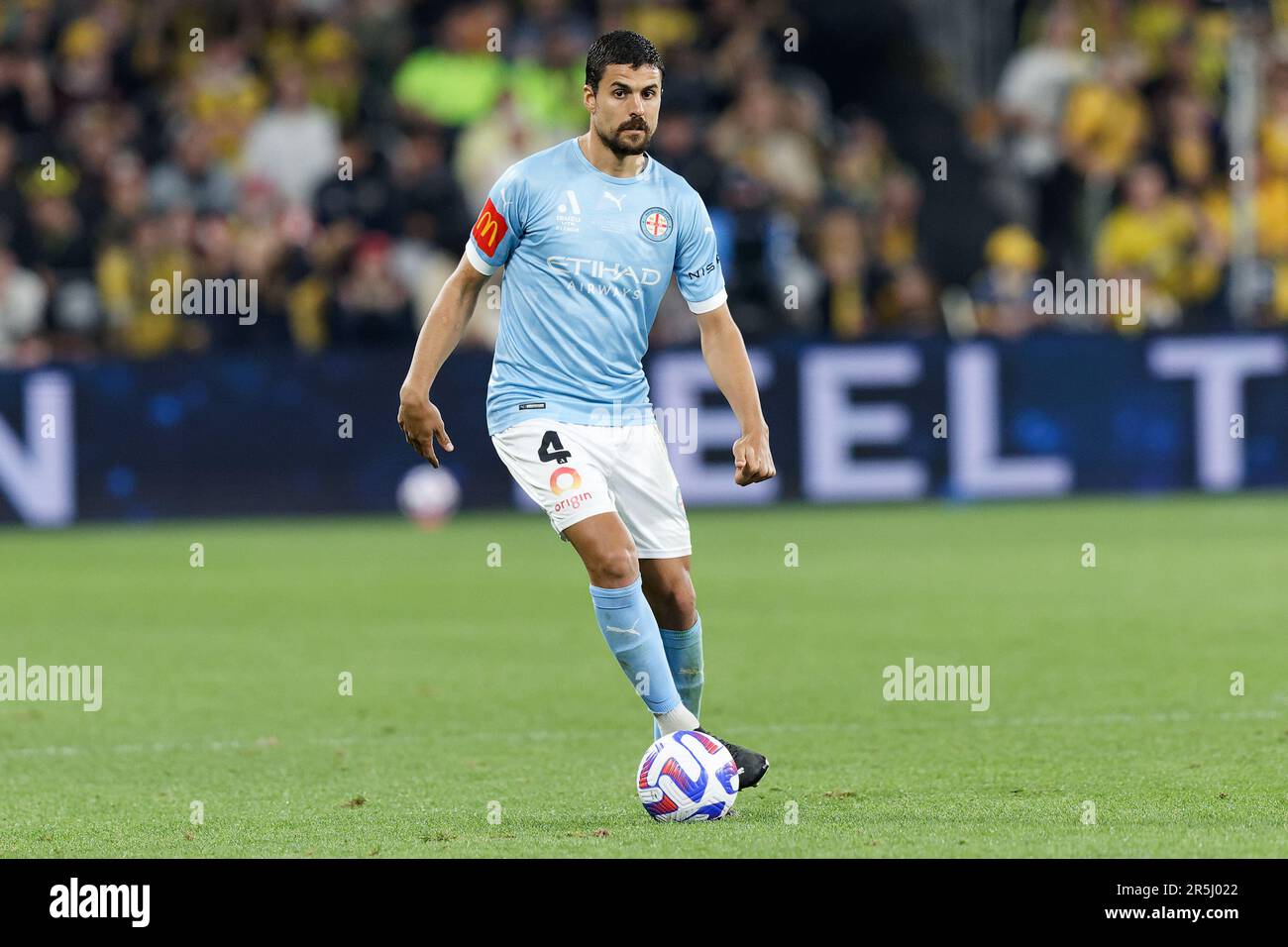 Sydney, Australia. 03rd June, 2023. Nuno Reis controls the ball during ...