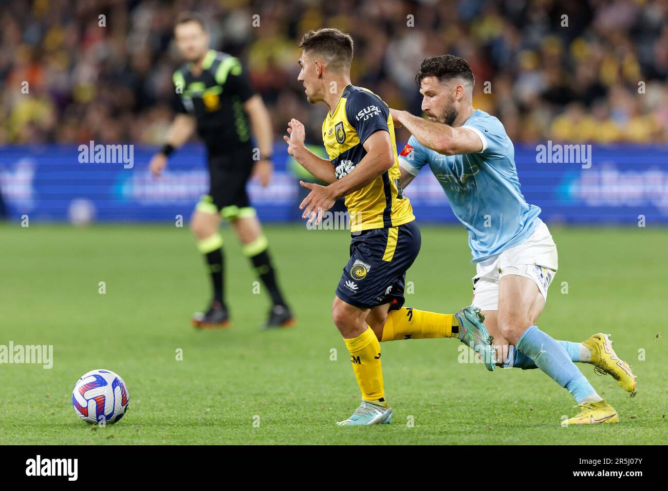 Sydney, Australia. 03rd June, 2023. Mathew Leckie of Melbourne City ...