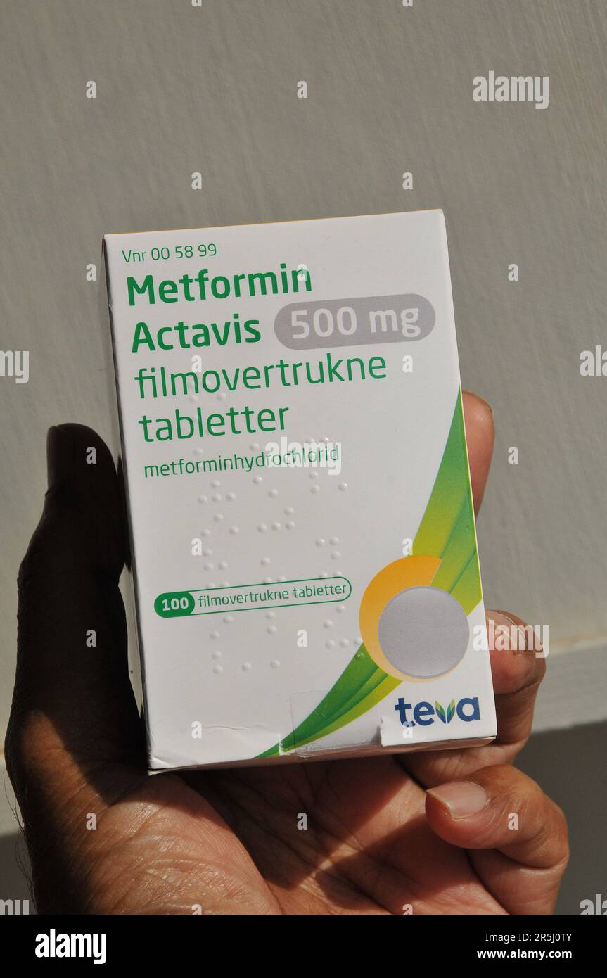 04 June 2023/ Metformin actavis tablets diabets medicne in two bottles ...