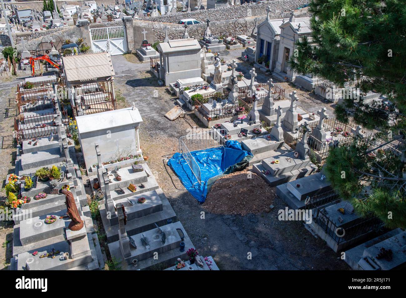 Sete, Herault, France. 27th May, 2023. Sete's Marine Cemetery is a must ...