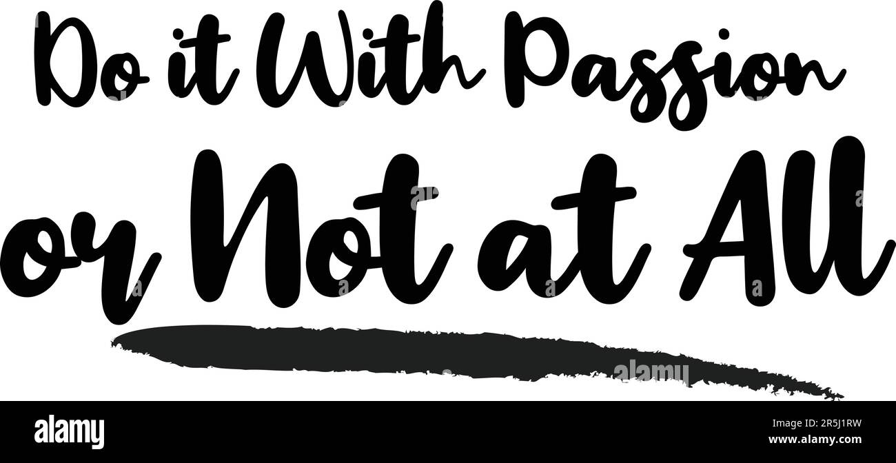 Text Typography Stylish Lettering Phrase Vector Design Stock Vector ...