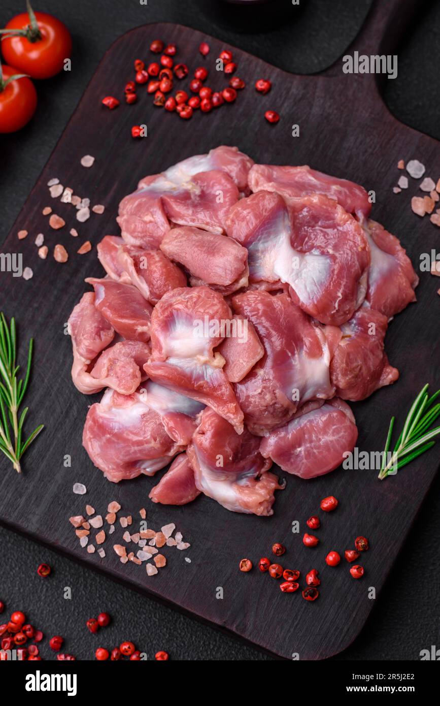 Red meat gizzard hi-res stock photography and images - Alamy