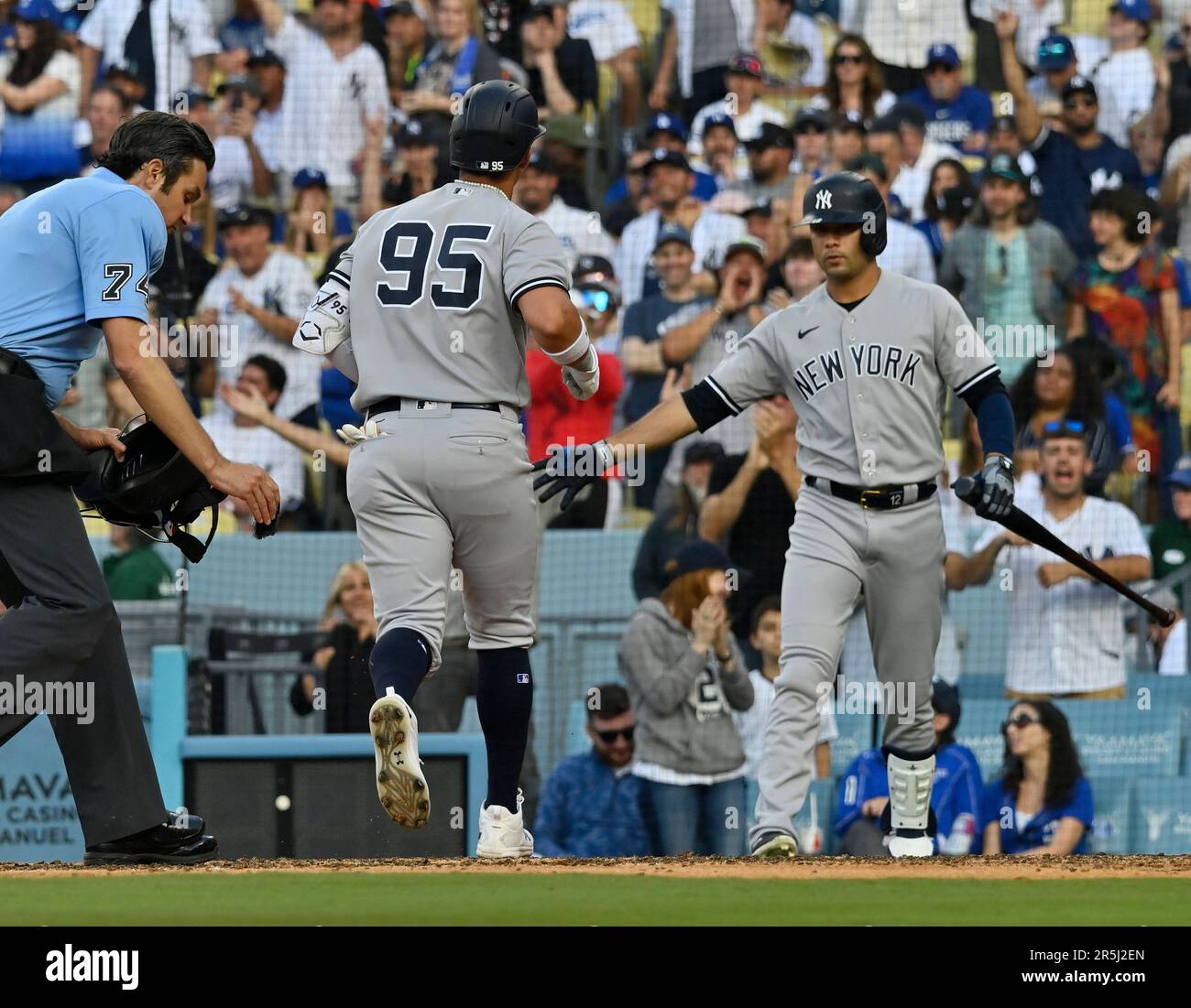 Los Angeles, United States. 03rd June, 2023. New York Yankees Oswaldo ...