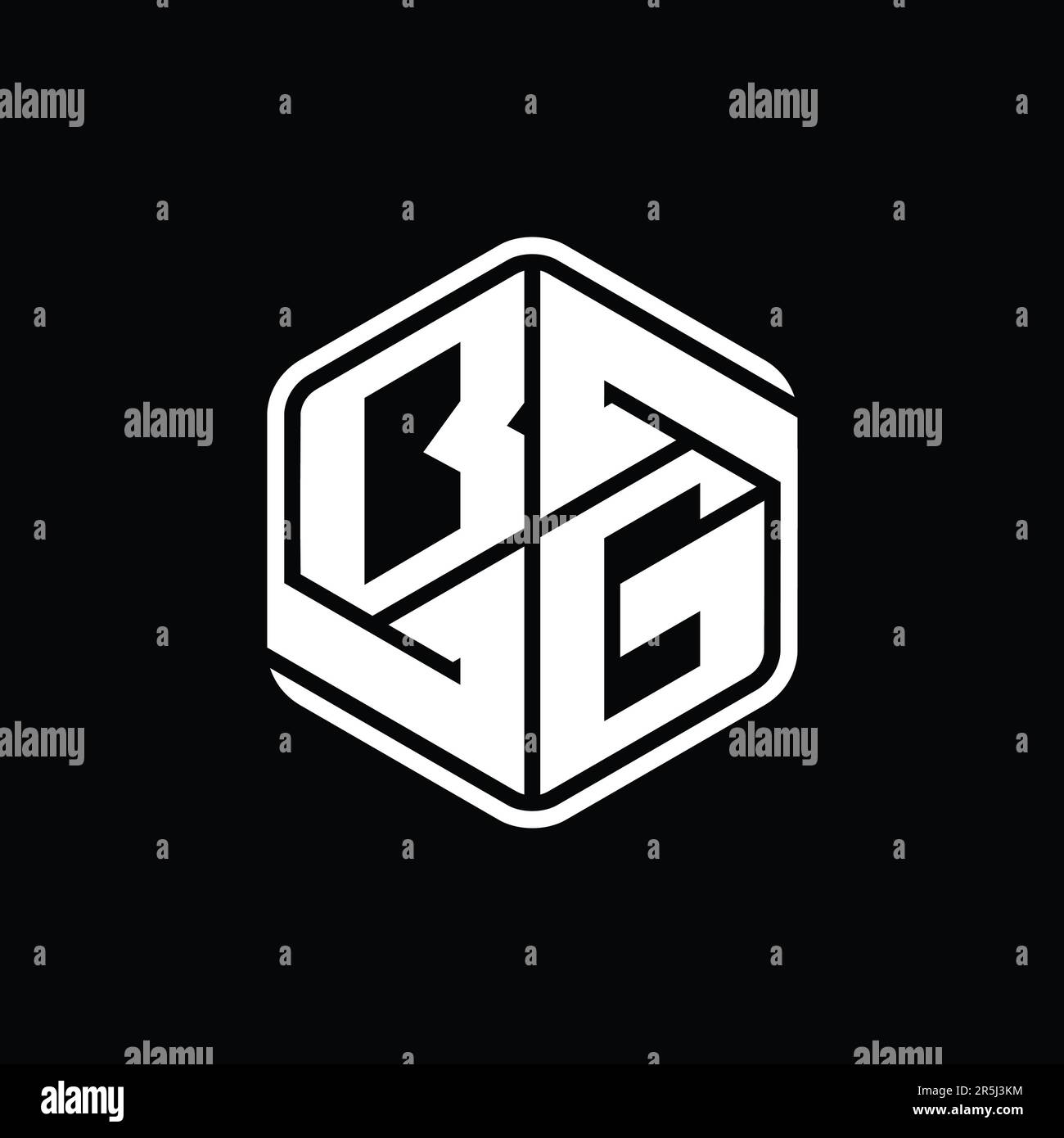 Bg gaming logo hi-res stock photography and images - Alamy