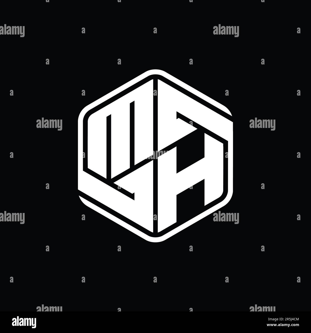 Mh gaming logo hi-res stock photography and images - Alamy