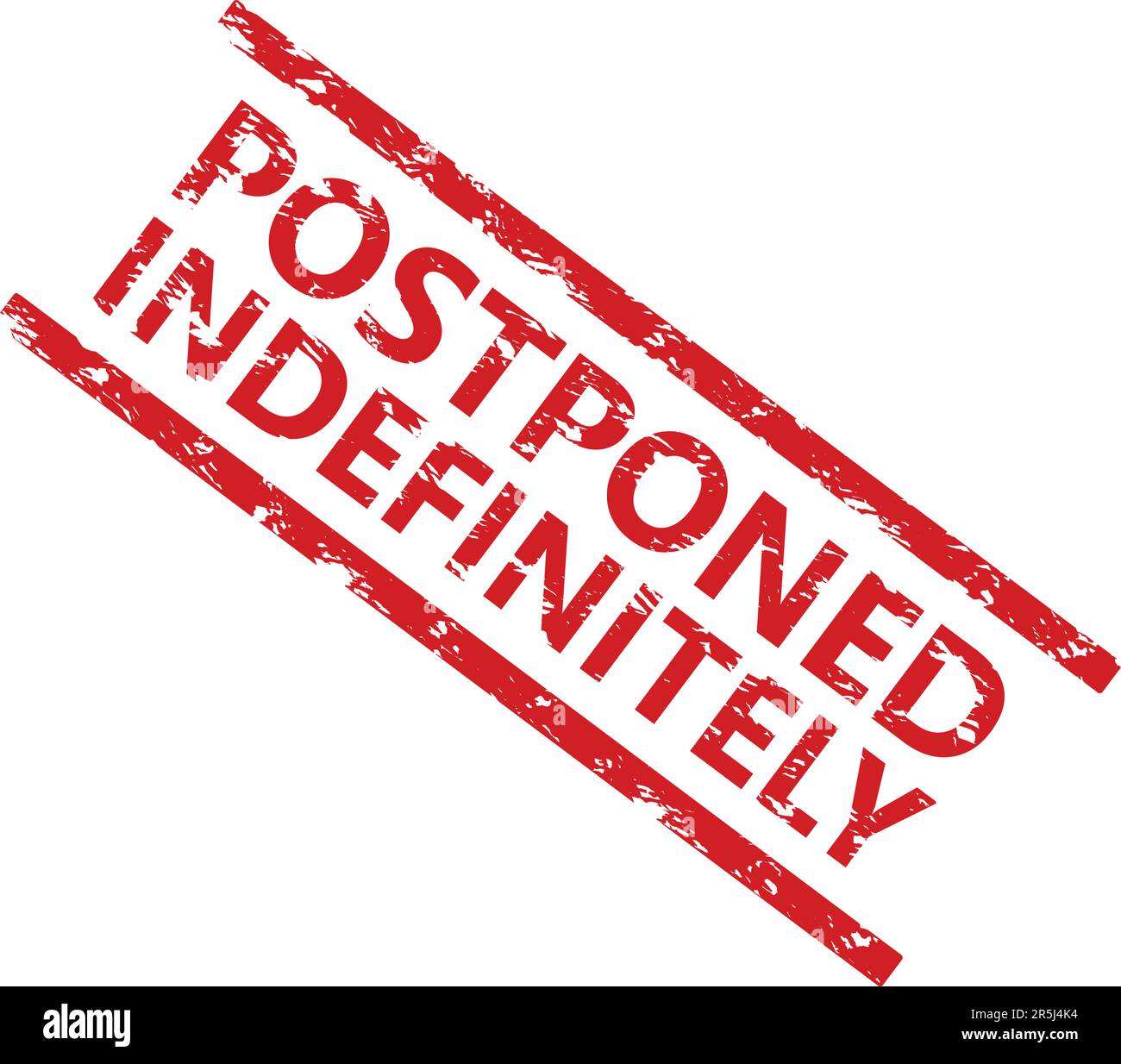 Postponed Stock Vector Images - Alamy