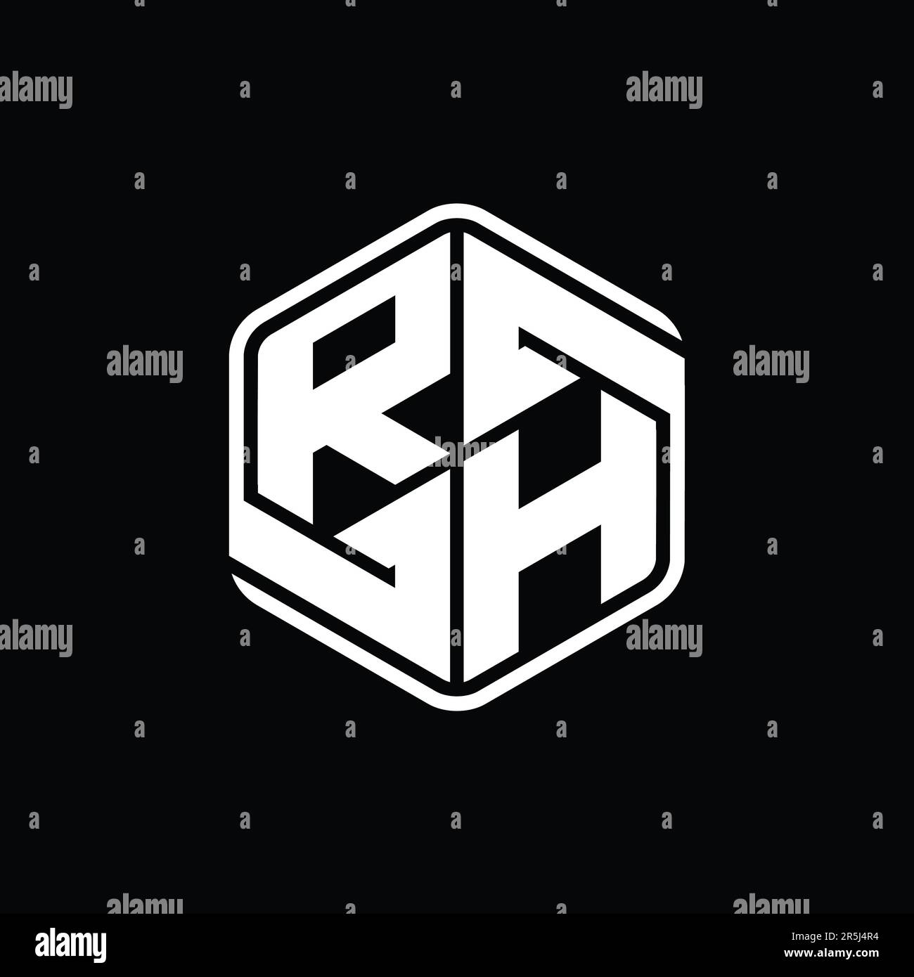 Rh gaming logo hi-res stock photography and images - Alamy