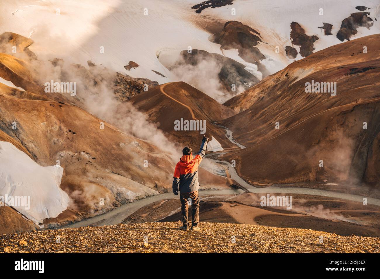 Successful hiker hi-res stock photography and images - Alamy