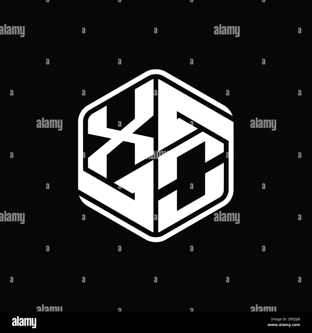 Letter xo logo hi-res stock photography and images - Alamy