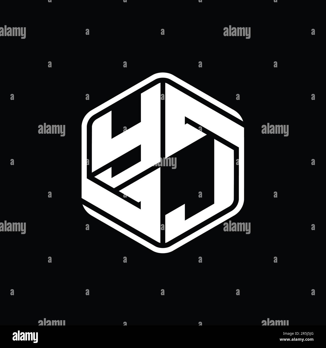 Yj gaming logo hi-res stock photography and images - Alamy