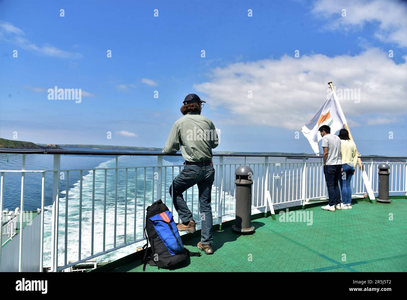 Irish Ferries new cruise ferry on the Irish Sea MS OSCAR WILDE pictured ...