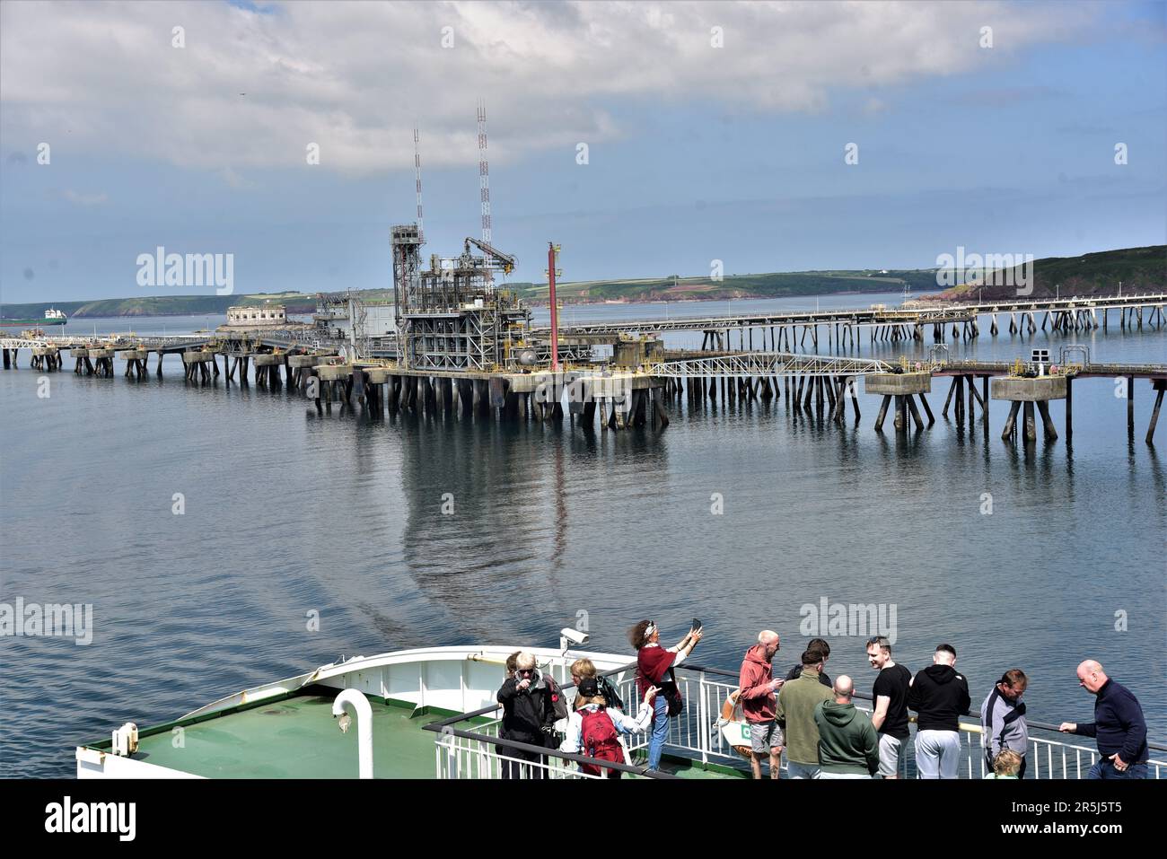 Irish Ferries new cruise ferry on the Irish Sea MS OSCAR WILDE pictured ...