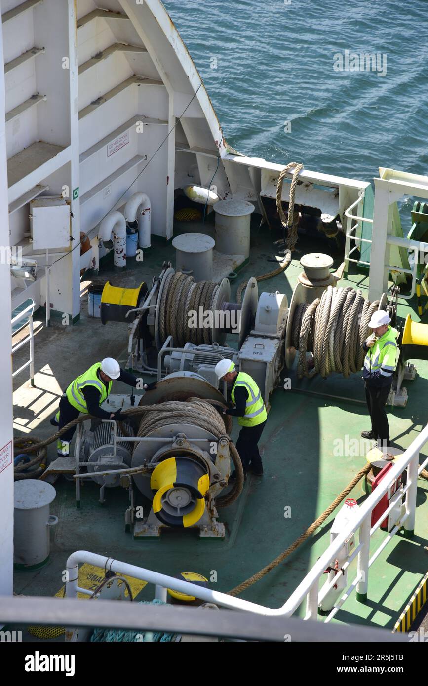 Irish Ferries new cruise ferry on the Irish Sea MS OSCAR WILDE pictured ...