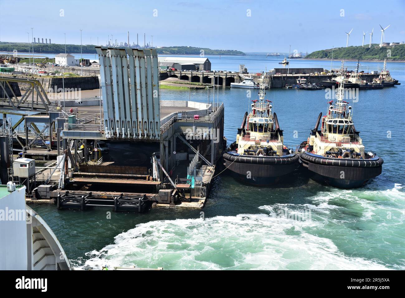 Irish Ferries new cruise ferry on the Irish Sea MS OSCAR WILDE pictured ...