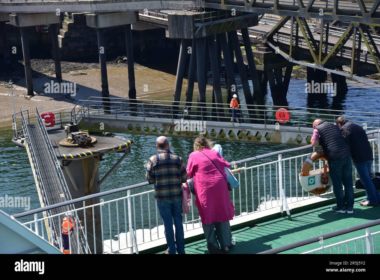Irish Ferries new cruise ferry on the Irish Sea MS OSCAR WILDE pictured ...