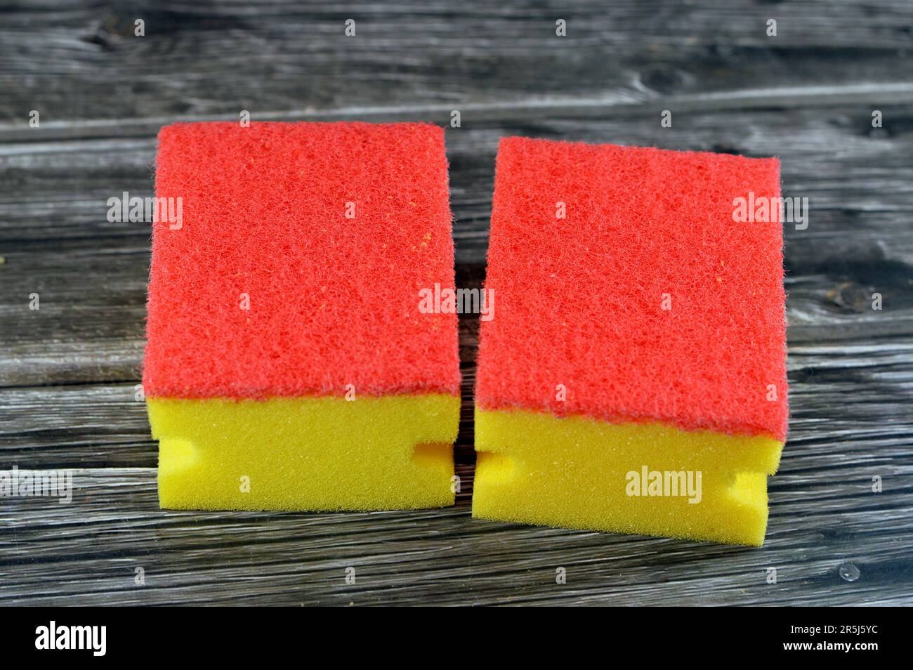 Combo Cellulose and abrasive two sided sponge for cleaning utensils ...