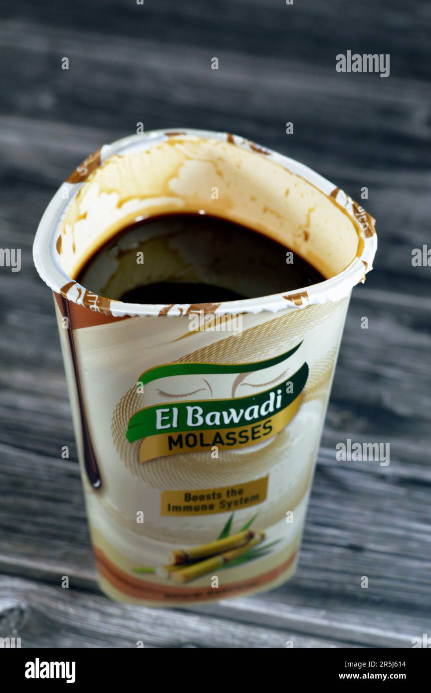 Cairo, Egypt, May 30 2023: El Bawadi Molasses, Natural sweetener ...