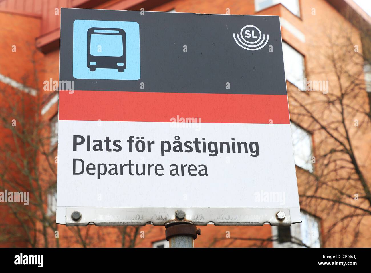 Stockholm, Sweden - May 3, 2023: Stockholm public transportation ...