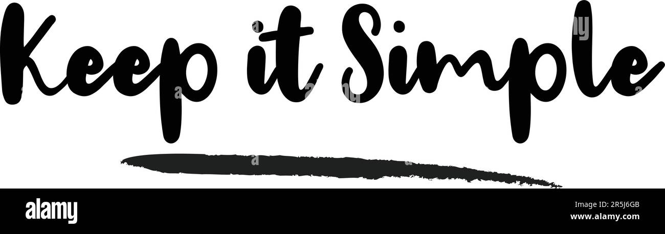 Text Typography Stylish Lettering Phrase Vector Design Stock Vector ...