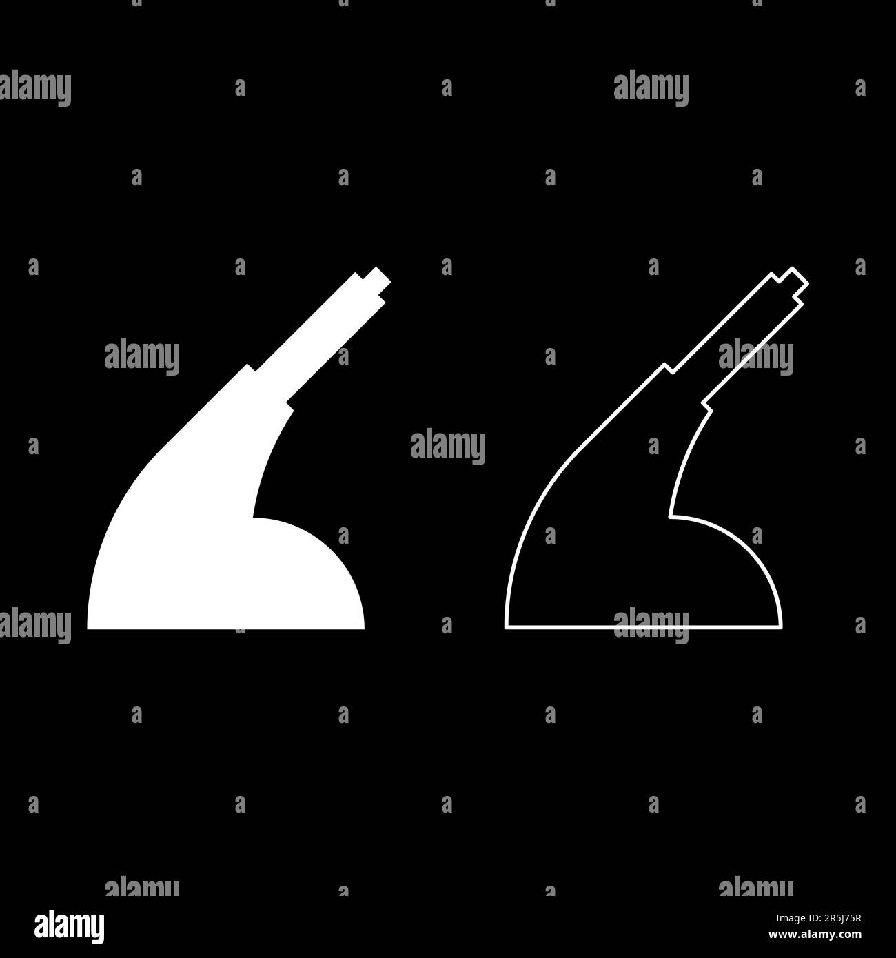 Handbrake warning sign Stock Vector Images - Alamy