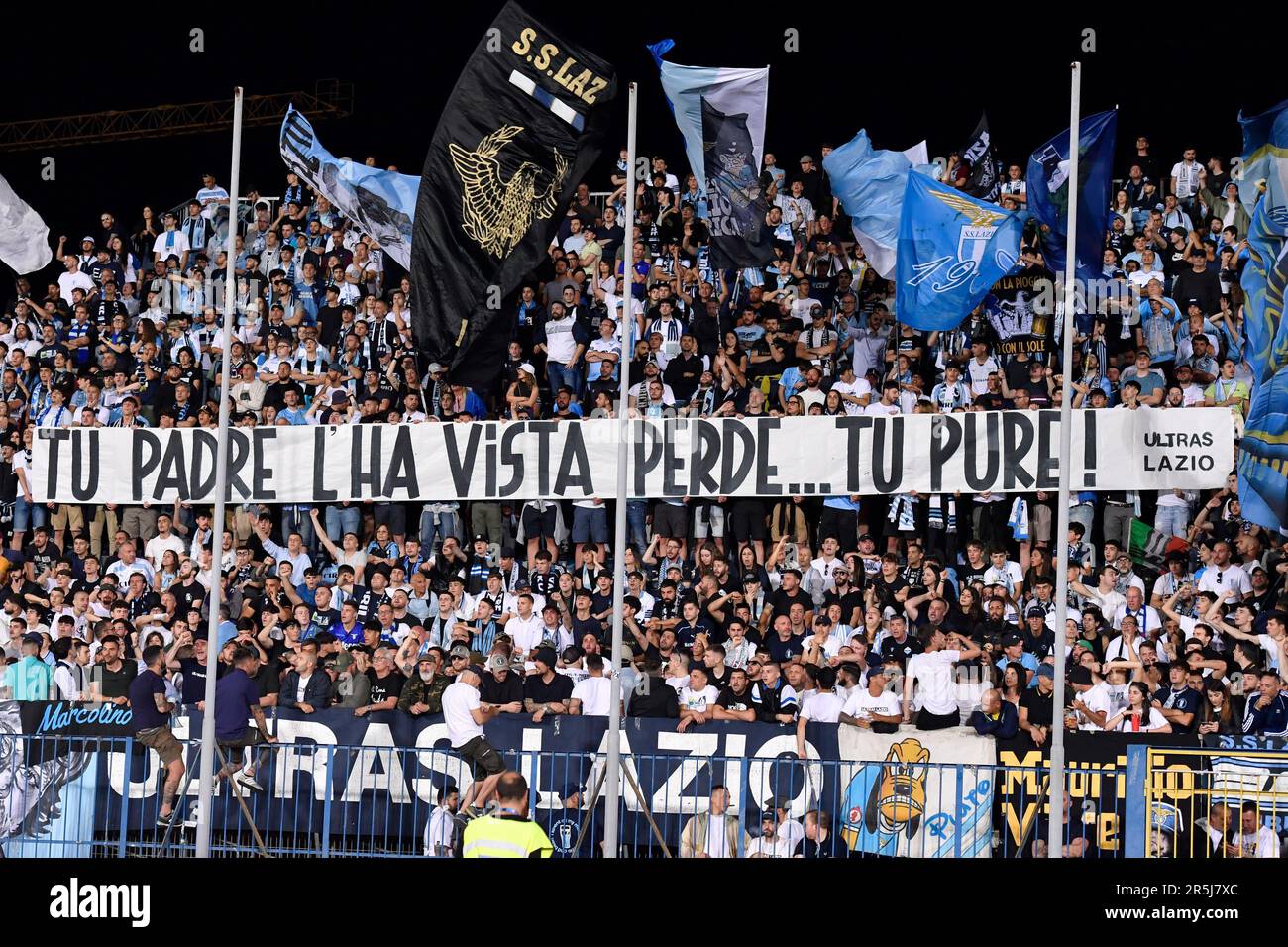 Carlo Castellani stadium, Empoli, Italy, June 03, 2023, Supporters of ...