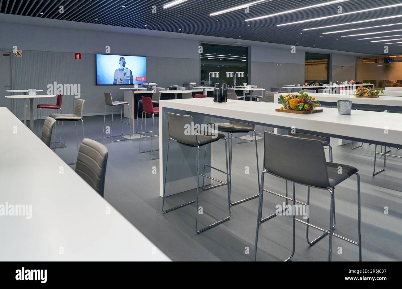 In the VIP snack area at Civitas Metropolitano arena Stock Photo - Alamy