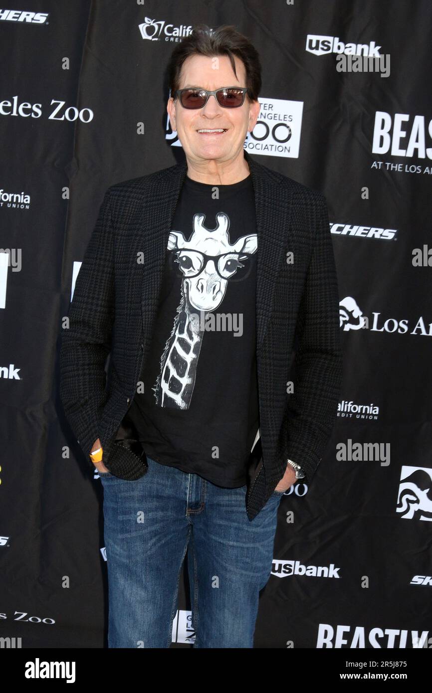 LOS ANGELES - JUN 3: Charlie Sheen at the 2023 Beastly Ball at the LA ...