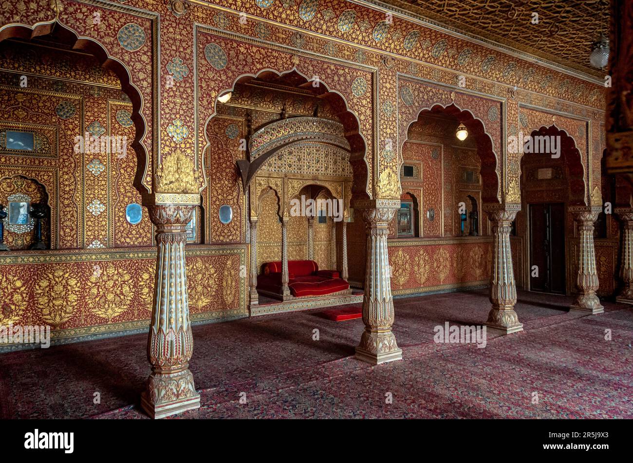 Interior junagarh fort bikaner rajasthan hi-res stock photography and ...