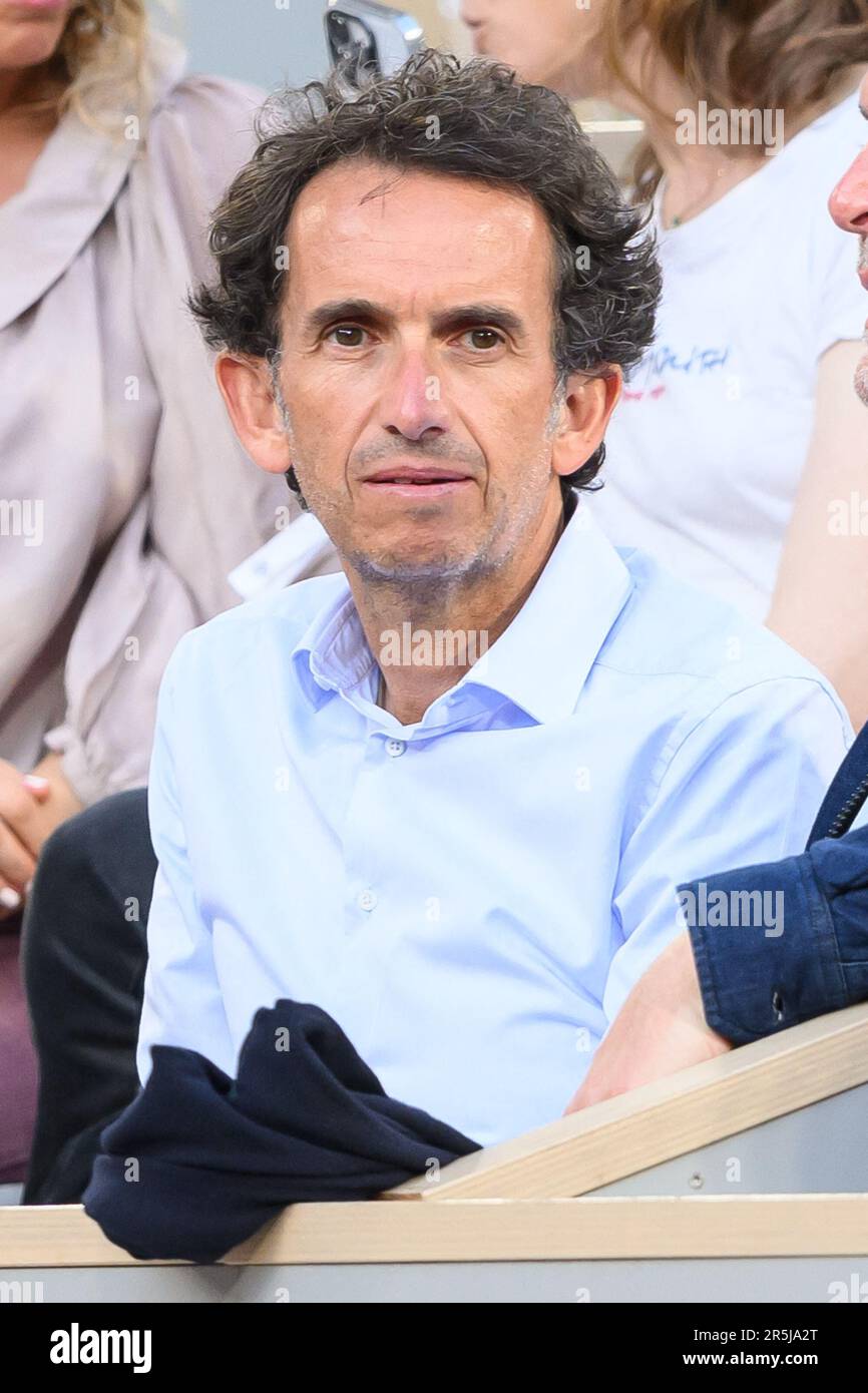 Paris, France. 04th June, 2023. Alexandre Bompard attends the 2023 ...