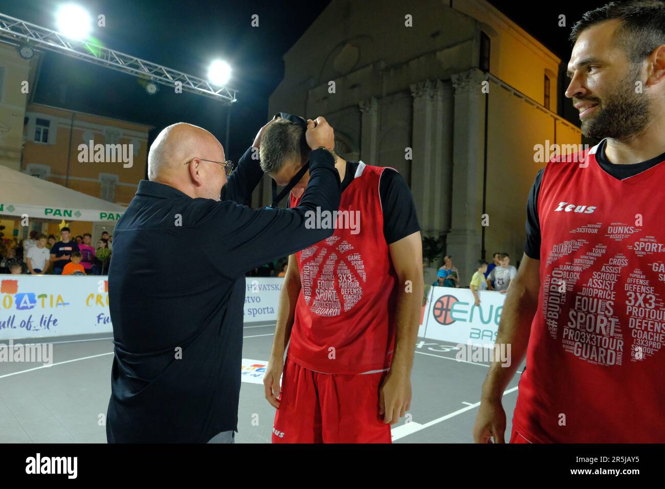 Umag, Croatia. 03rd June, 2023. Winners of Pro 3x3 Tour 2023 basketball ...