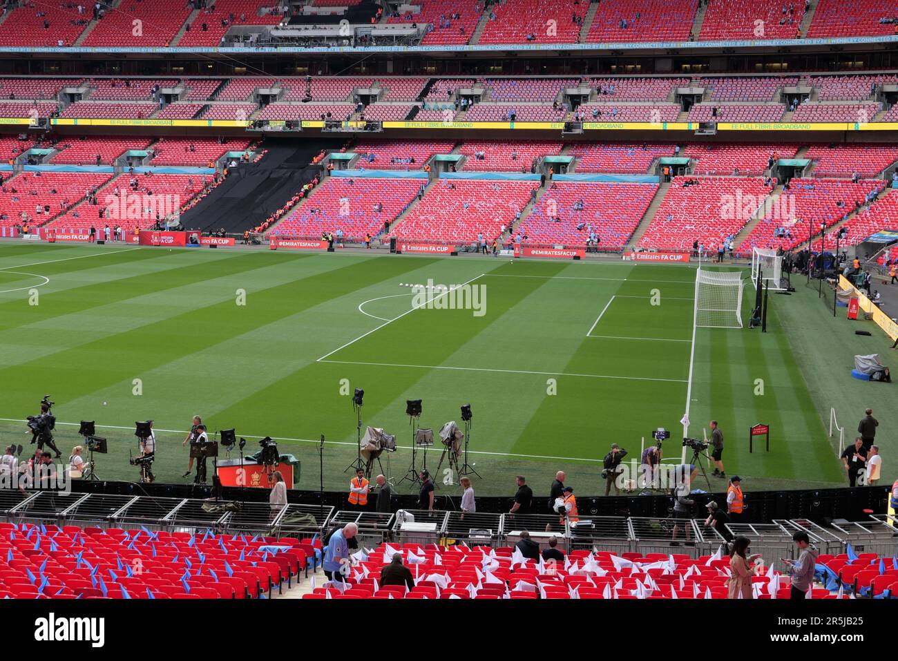 2023 FA Cup FInal. Manchester City V Manchester United Stock Photo - Alamy