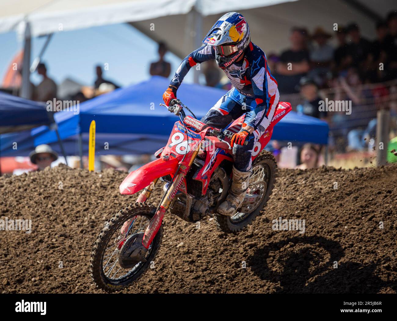 June 03 2023 Sacramento, CA USA Hunter Lawrence(96)coming out of turn ...