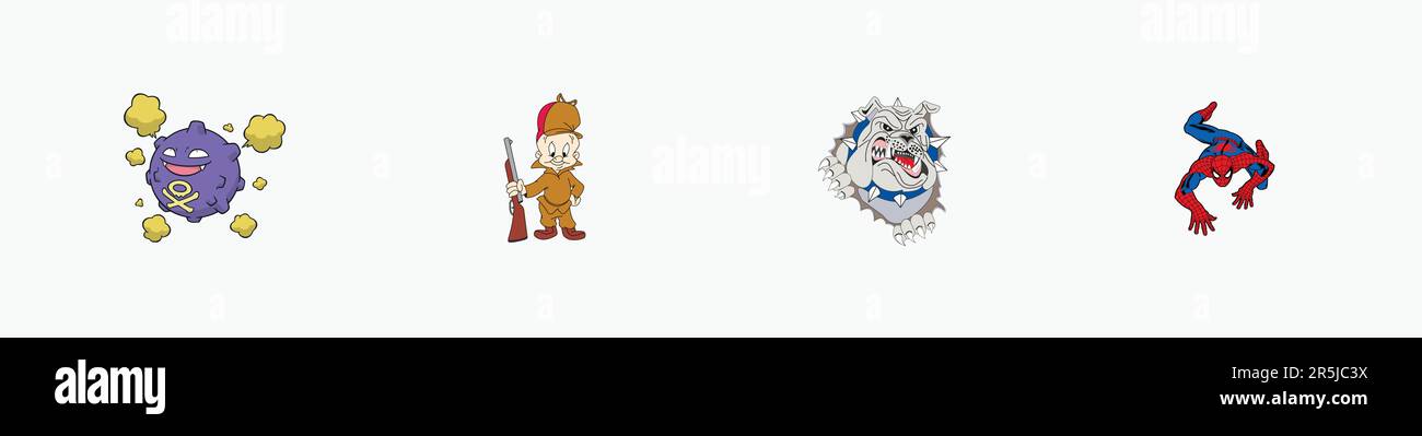 Elmer fudd logo Stock Vector Images - Alamy