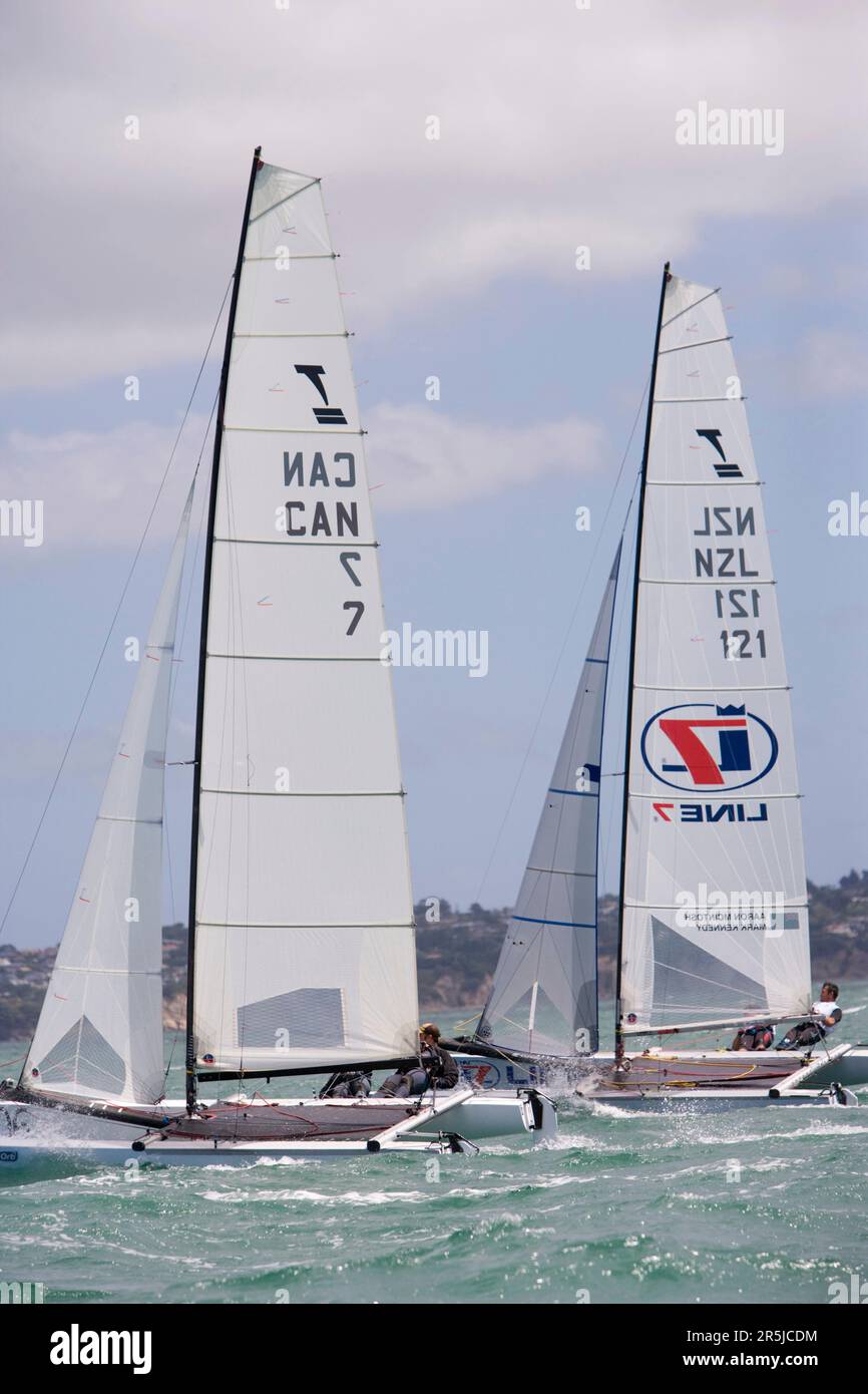 Canada's Oskar Johansson and Kevin Stittle and New Zealand's Aaron ...