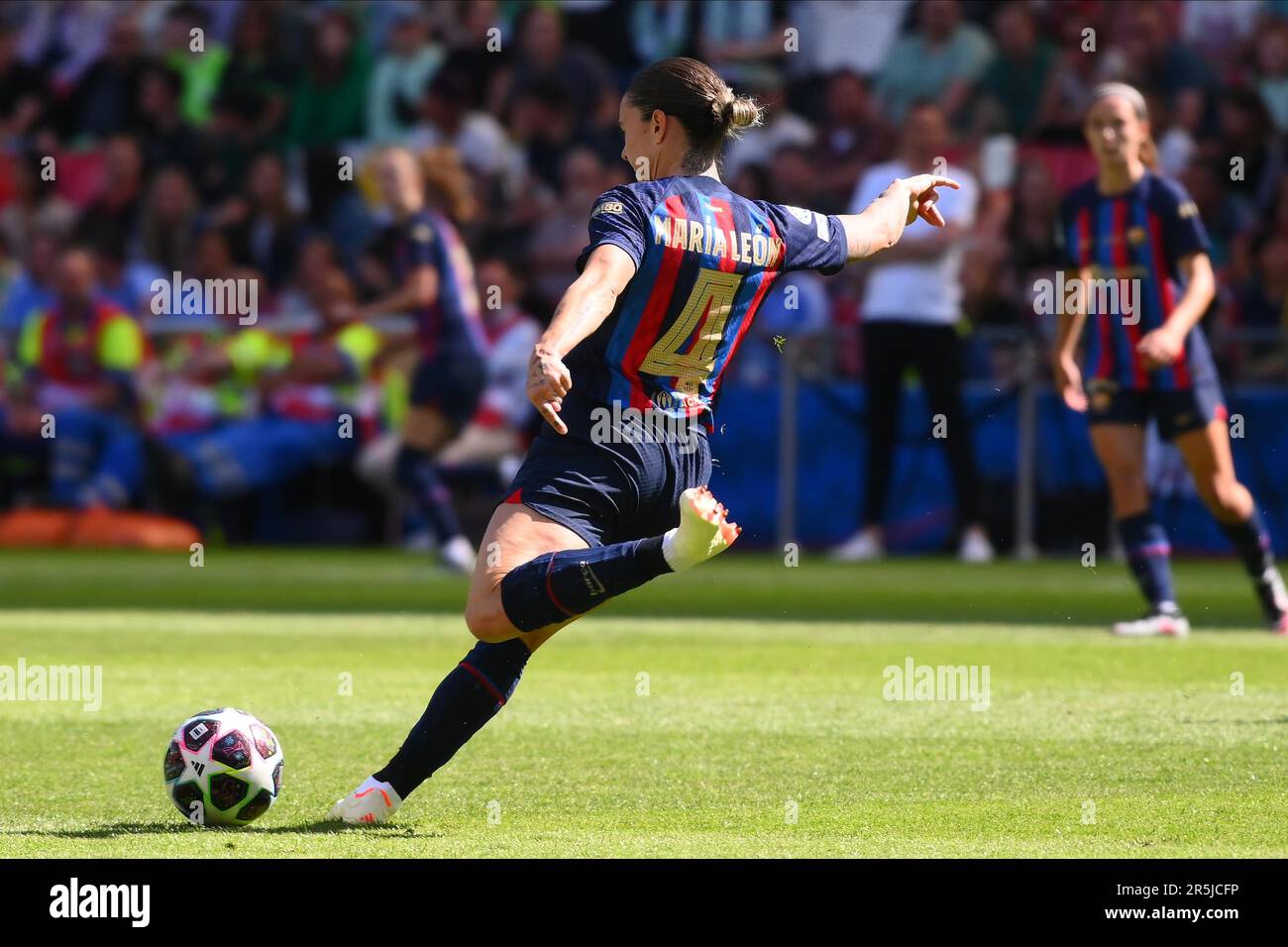 EINDHOVEN, NETHERLANDS - 3 June, 2023: Maria Pilar Leon. The final ...