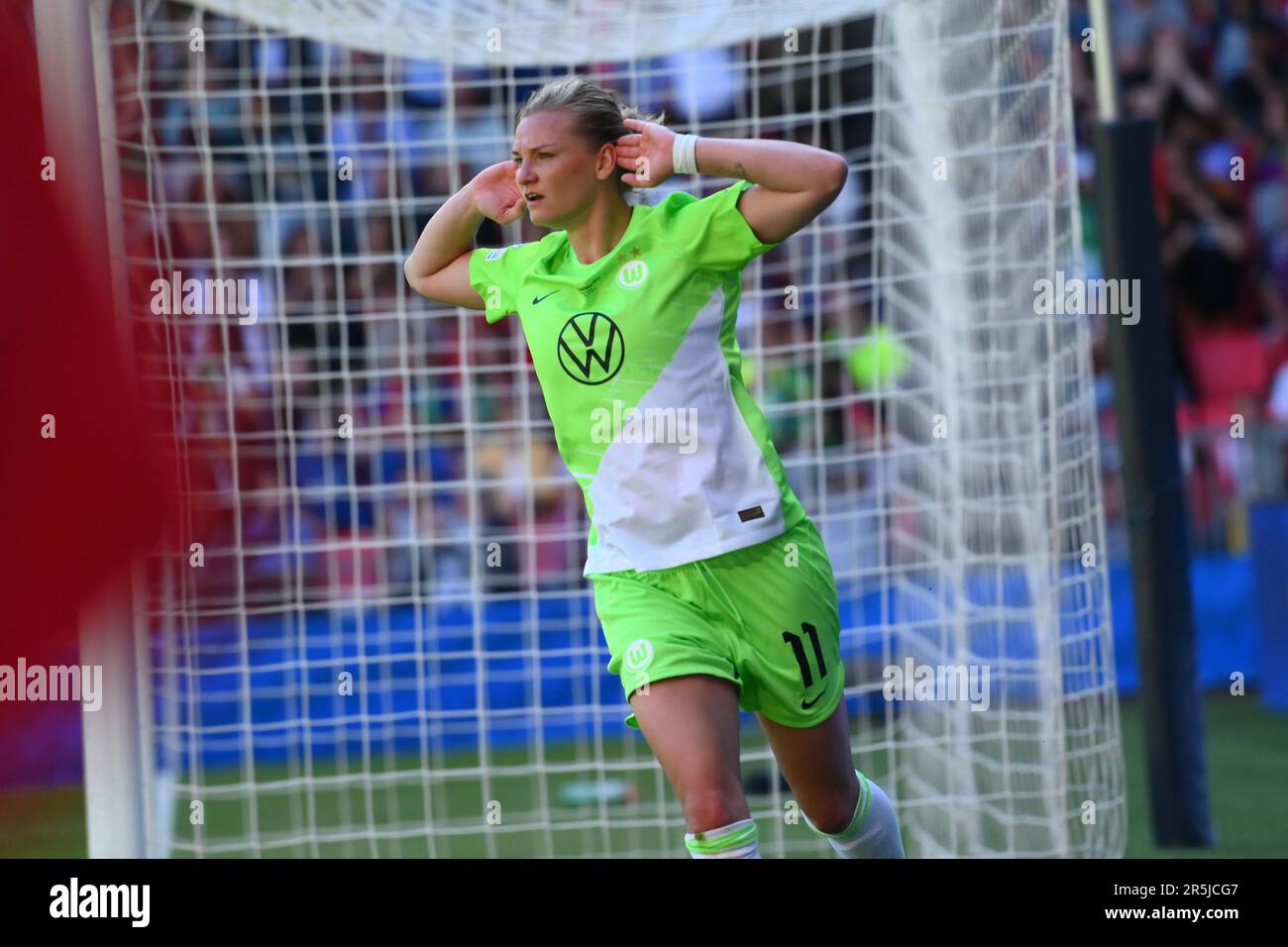 EINDHOVEN, NETHERLANDS - 3 June, 2023: Alexandra Popp. The final football match of UEFA Women's ...