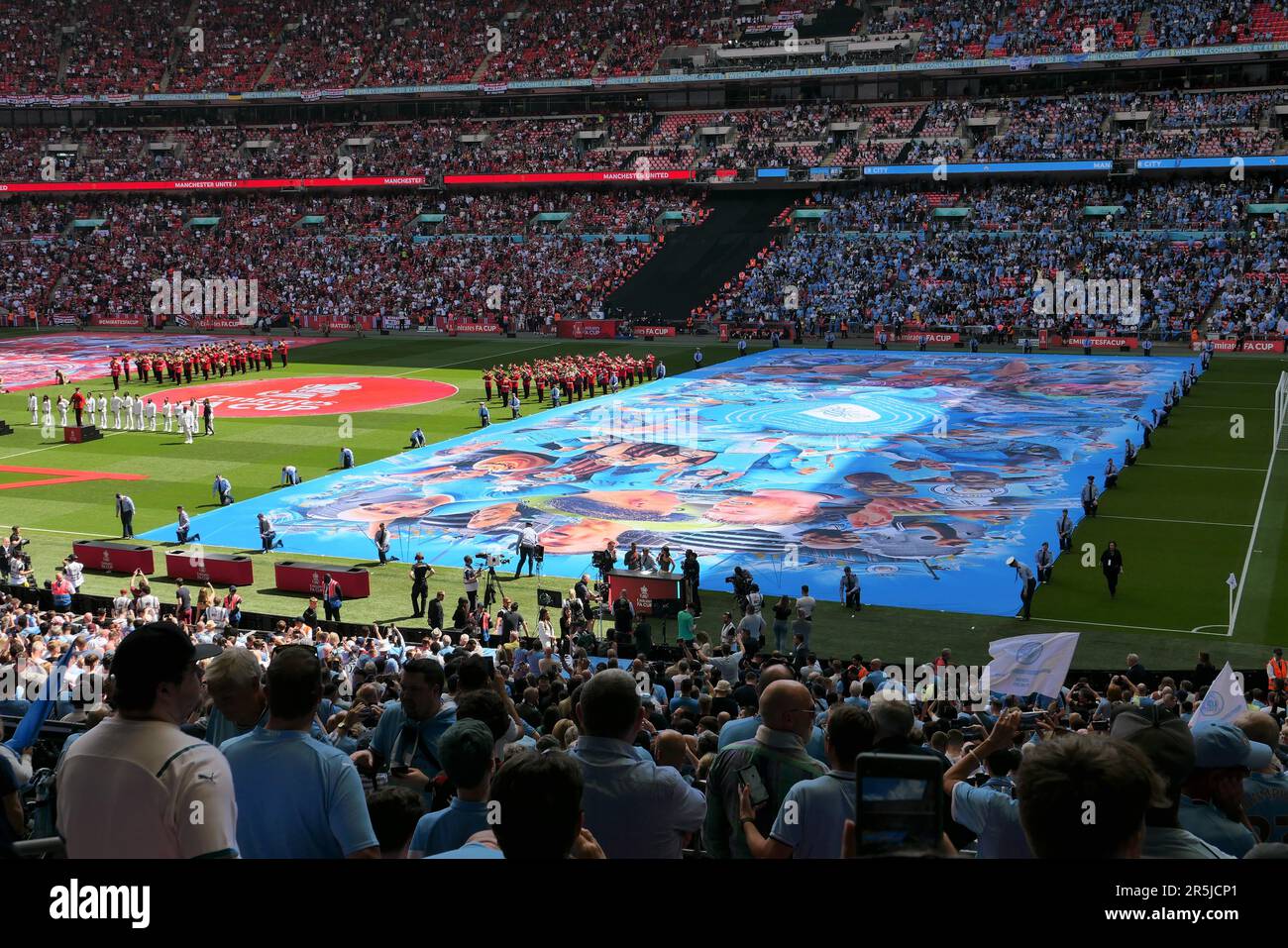 2023 FA Cup FInal. Manchester City V Manchester United Stock Photo - Alamy