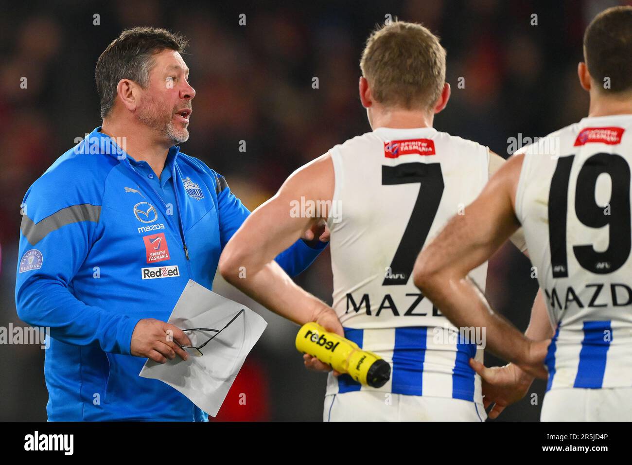 Melbourne, Australia. 04th June, 2023. Kangaroos caretaker coach, Brett ...