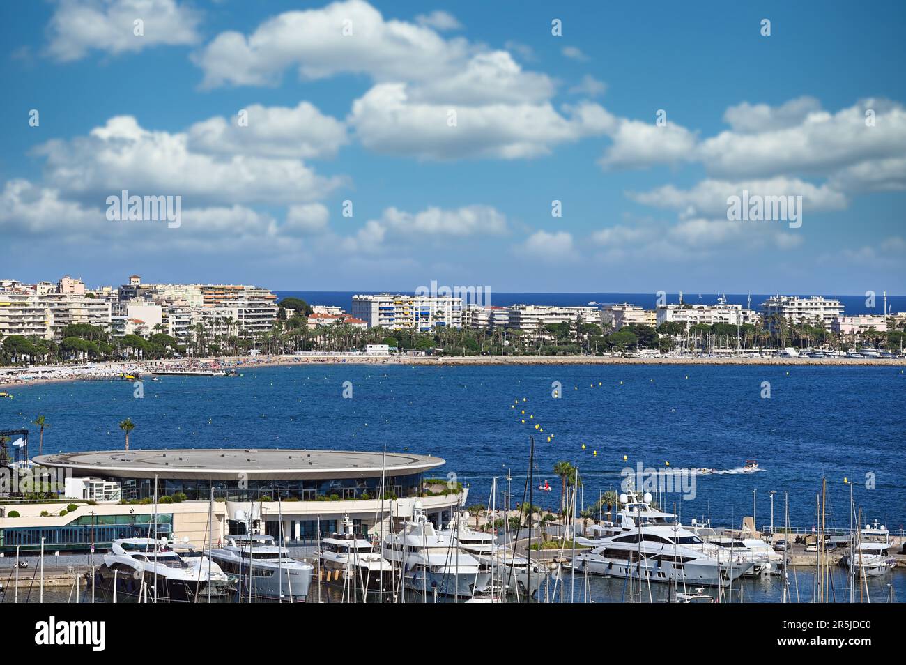 Cannes france cityscape skyline view hi-res stock photography and ...