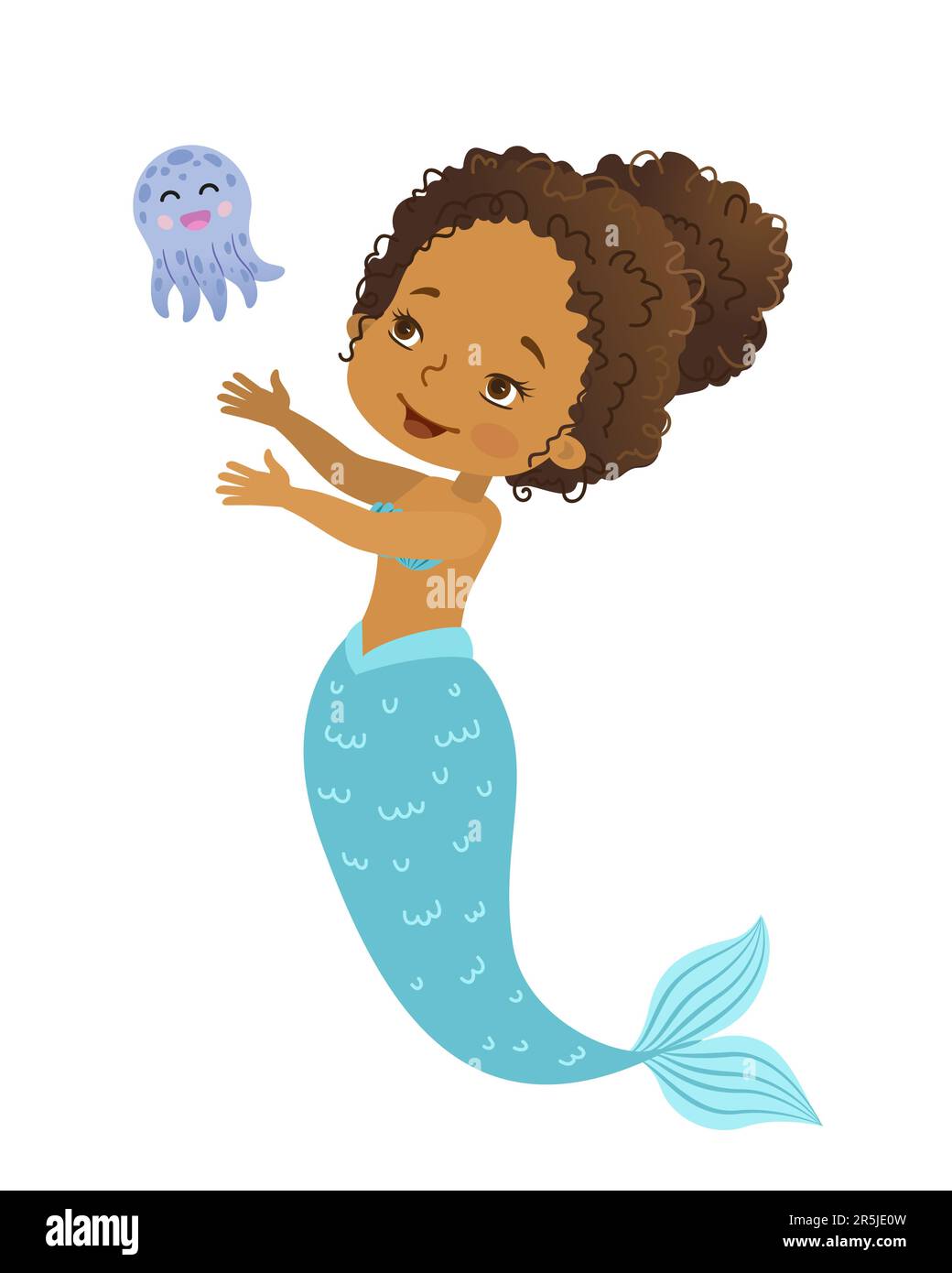 Mermaid Border Clip Art