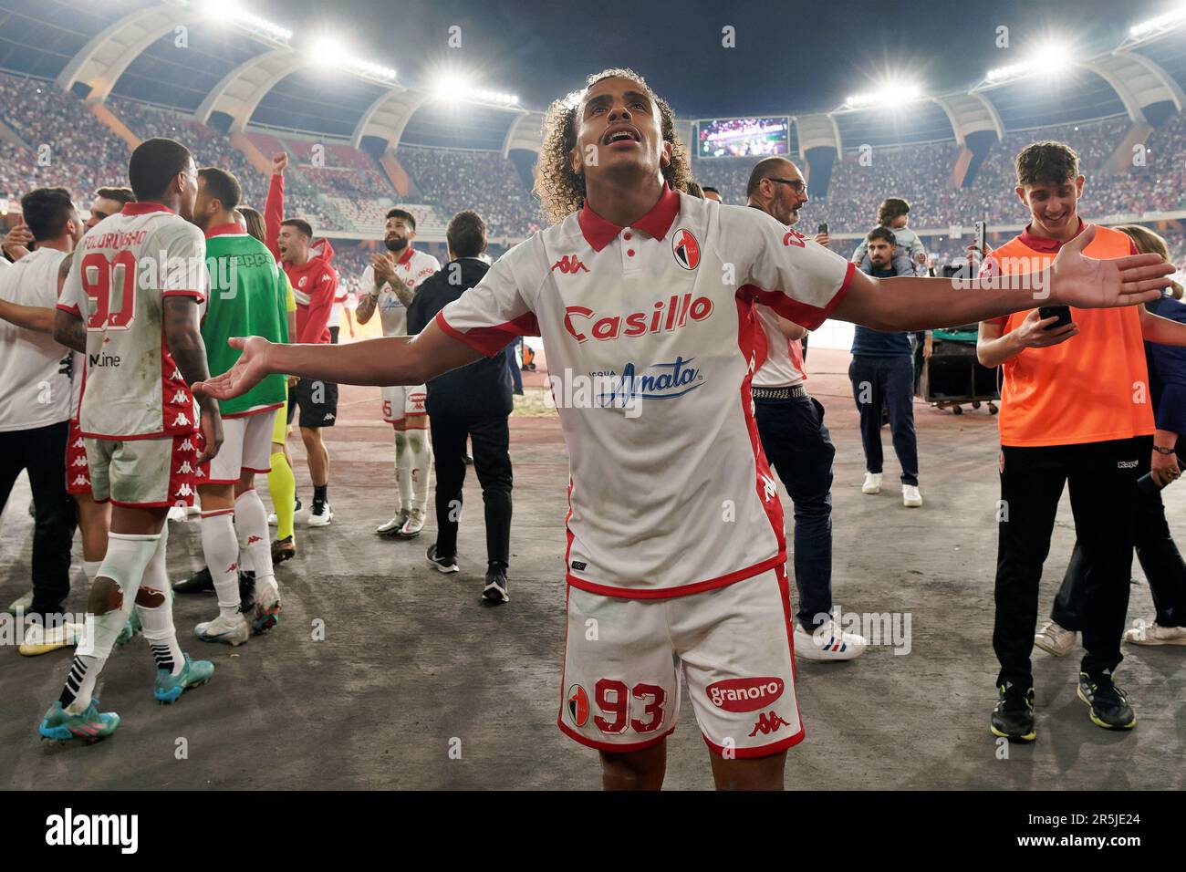 San Nicola stadium, Bari, Italy, June 02, 2023, Mehdi Dorval (SSC Bari ...
