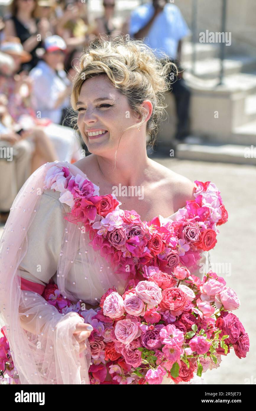 Paris, France. 04th June, 2023. Lea Camilleri, YouTube influencer ...