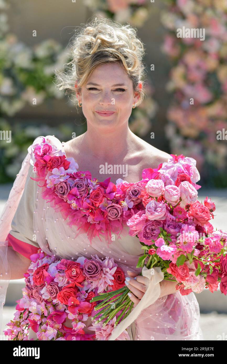 Paris, France. 04th June, 2023. Lea Camilleri, YouTube influencer ...