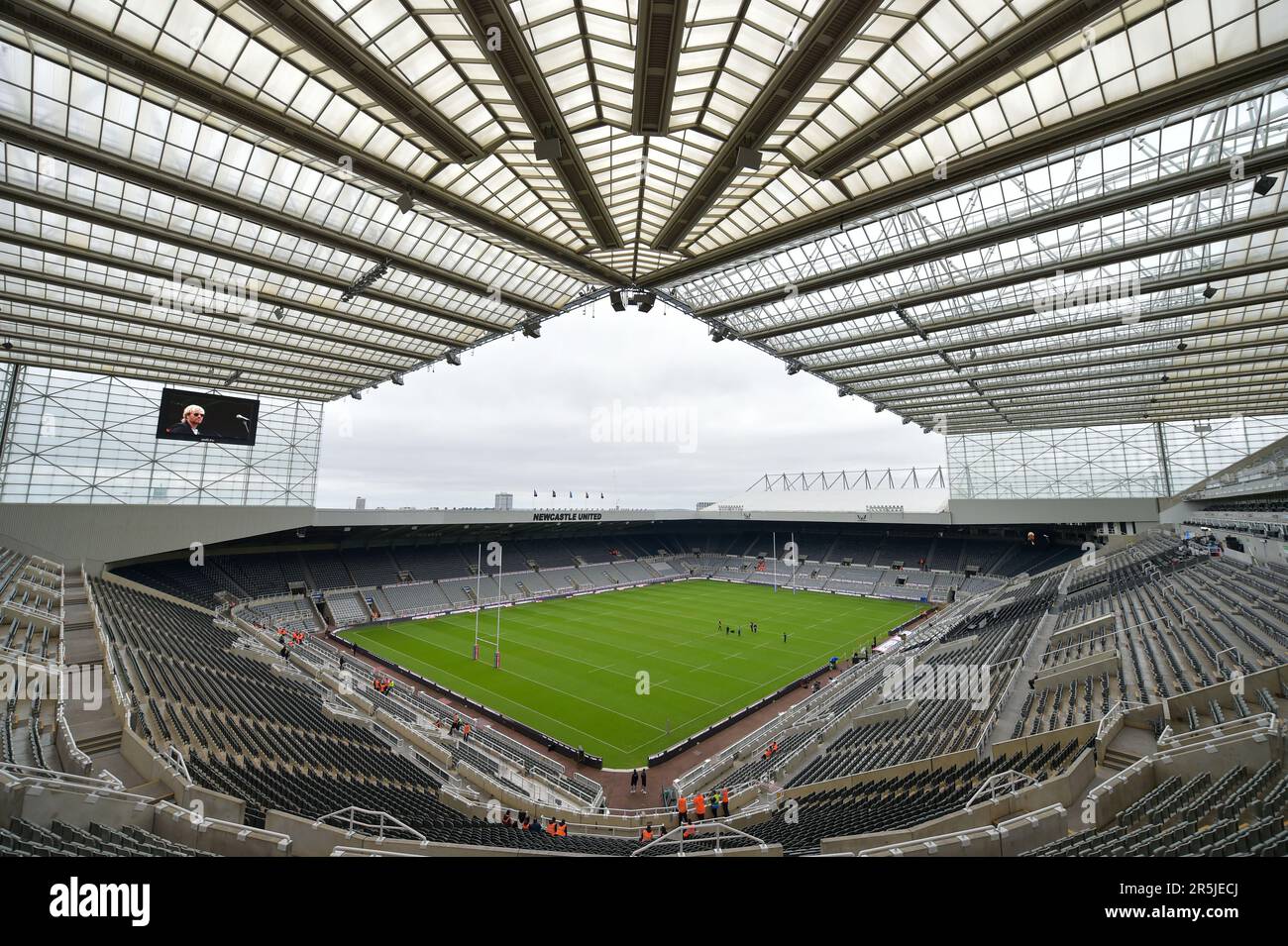 Leigh rugby league ground hi-res stock photography and images - Alamy