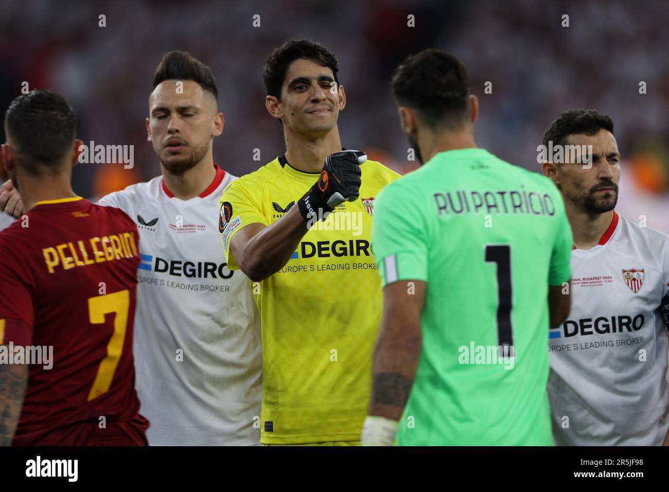 Yassine Bounou also known as Bono of Sevilla seen during the UEFA ...