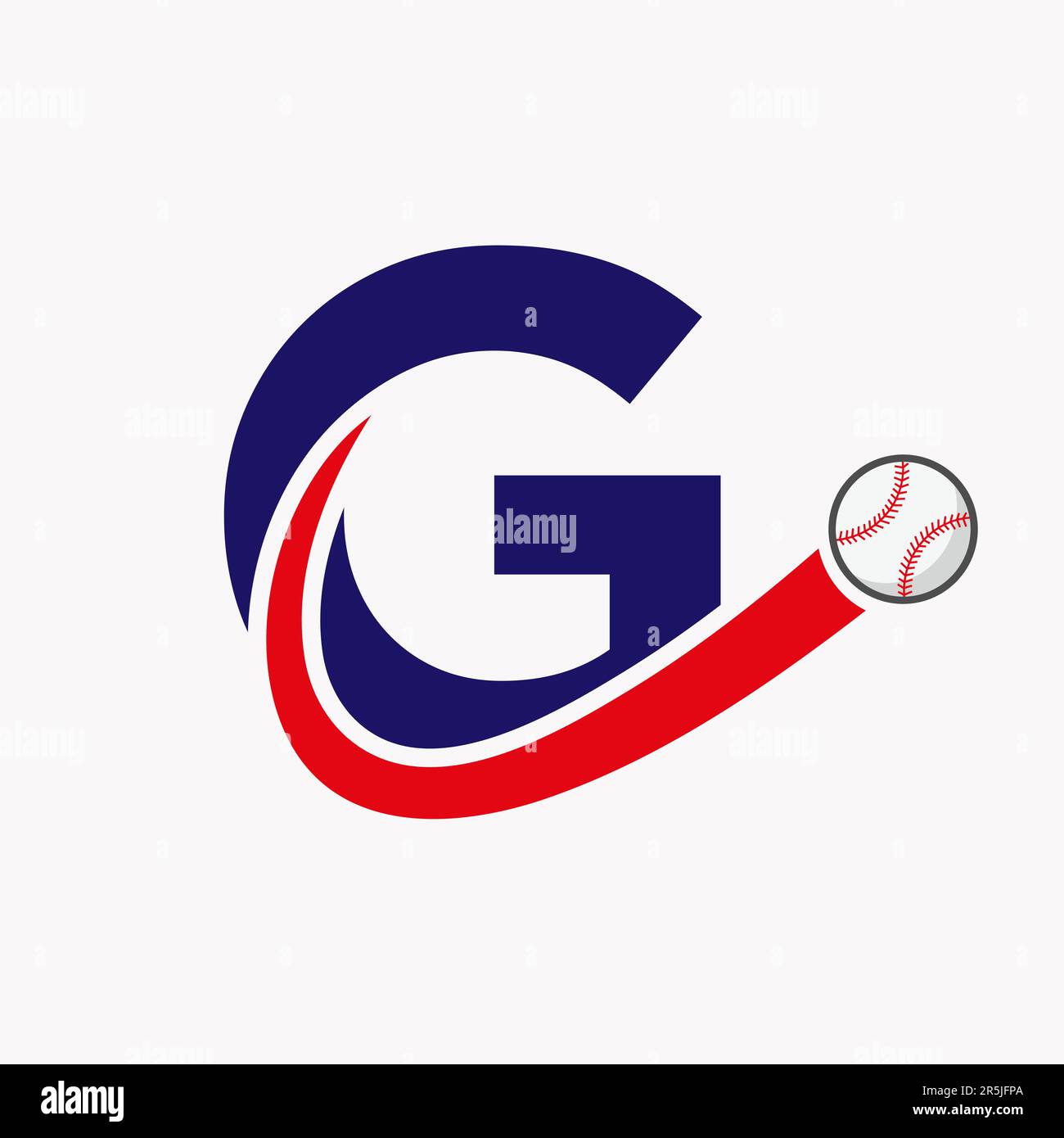 Bat and ball g Stock Vector Images - Alamy