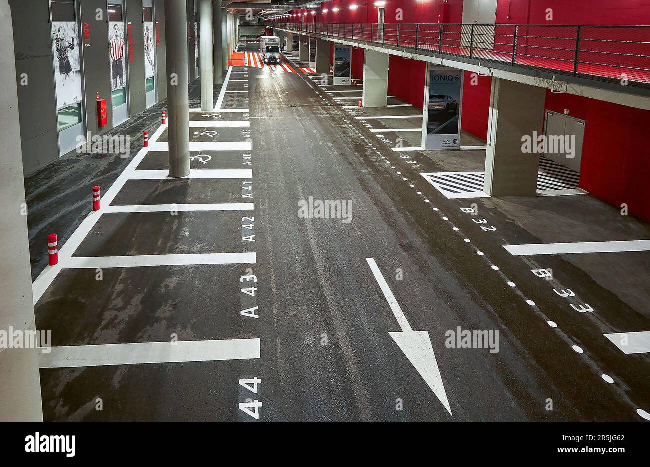 Underground VIP parking at Civitas Metropolitano arena - the official ...